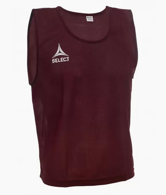 Bordowy znacznik piłkarski sportowy narzutka Select Basic Senior 640007 ...